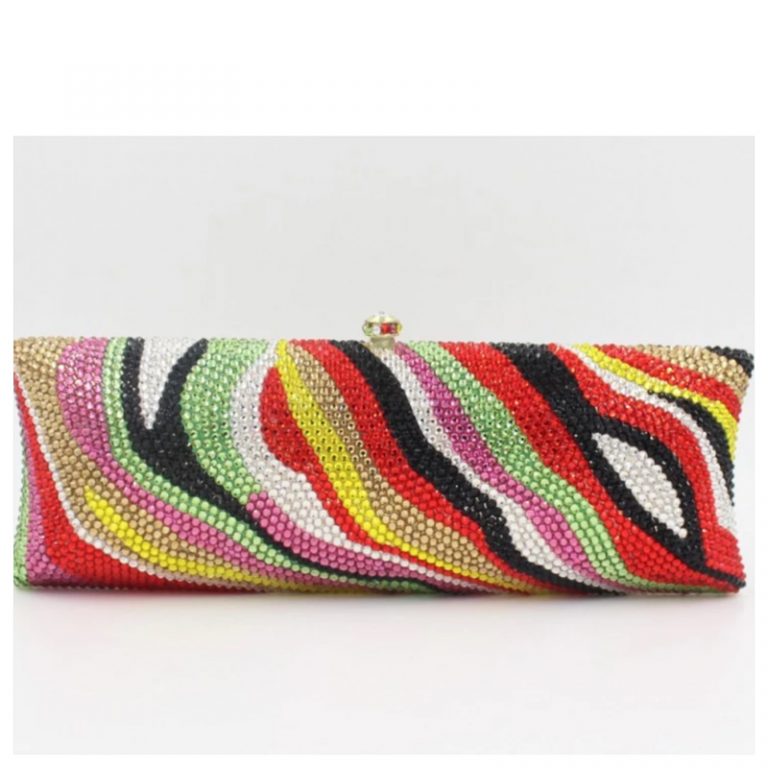 Swivel Multi Colored Clutch The Store of Quality Fashion Items ...